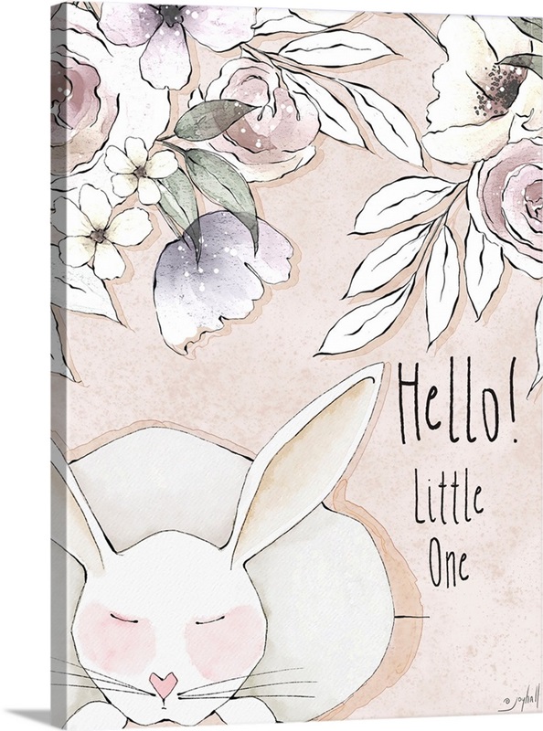 Hello Little One Wall Art, Canvas Prints, Framed Prints, Wall Peels ...