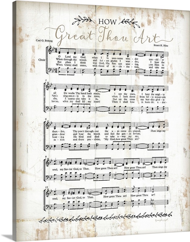 How Great Thou Art | Great Big Canvas