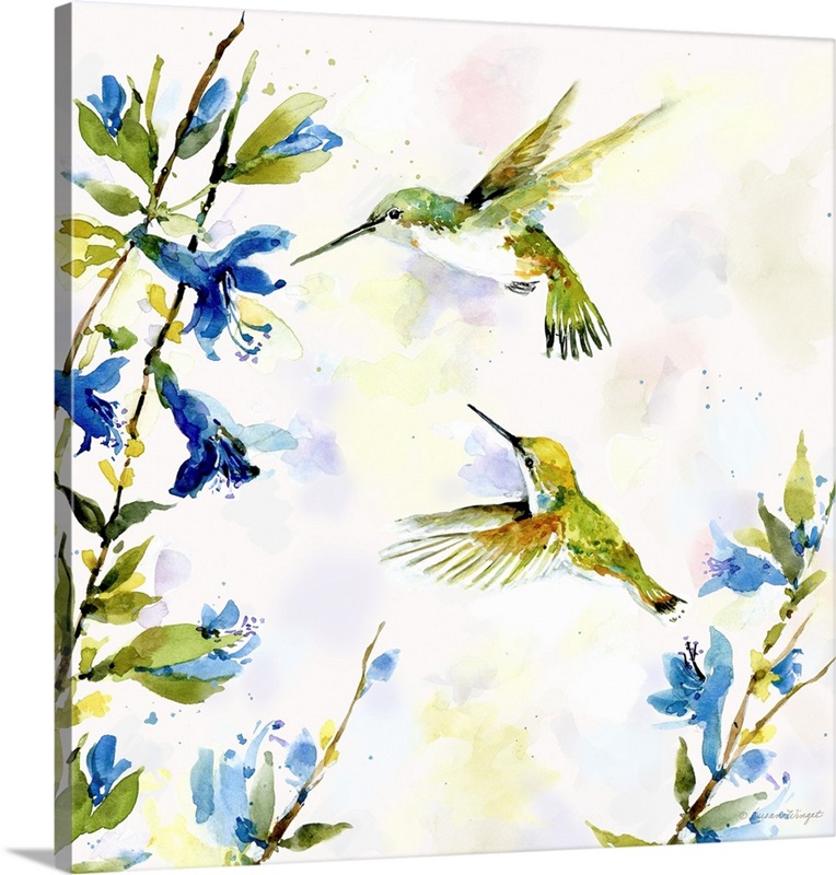 Hummingbird Duet | Great Big Canvas