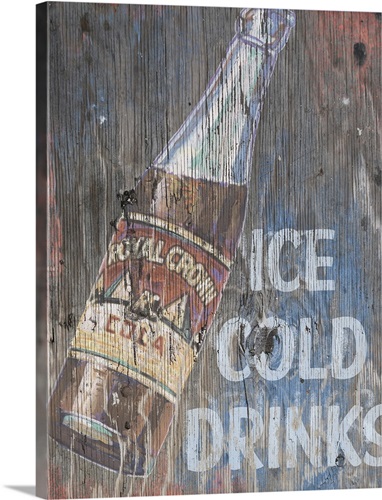 Ice Cold Drinks Sign | Great Big Canvas