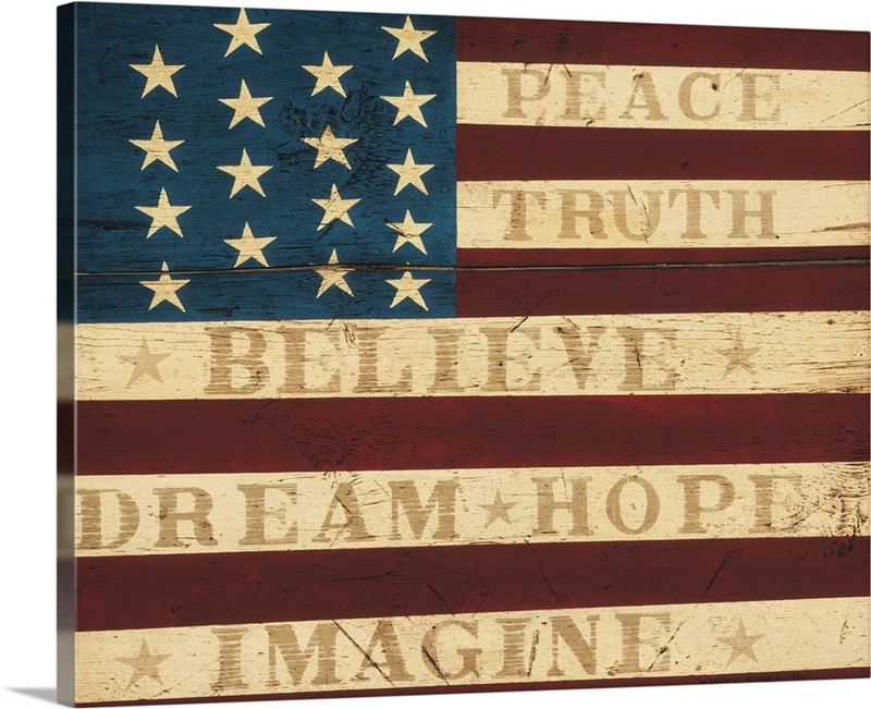 Inspirational Flag | Great Big Canvas