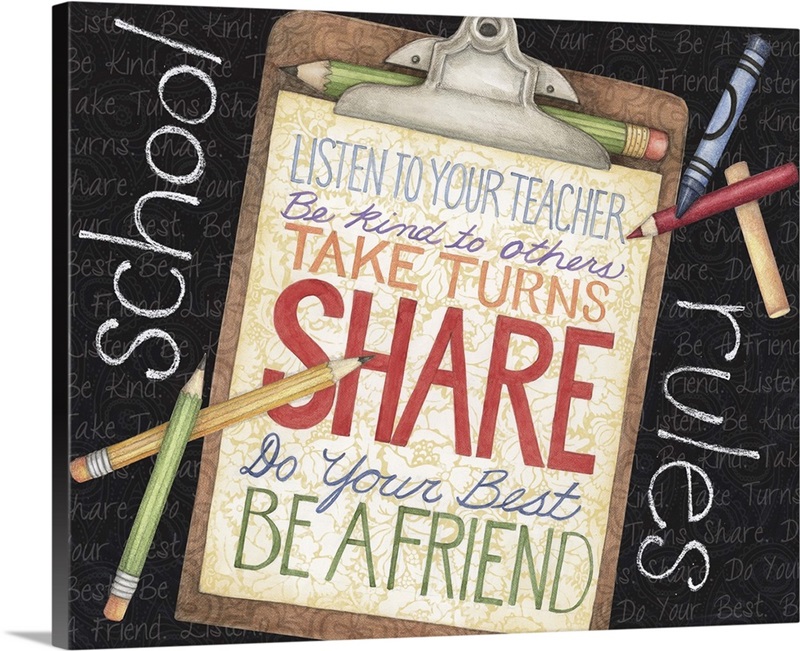 Listen to your Teacher | Great Big Canvas