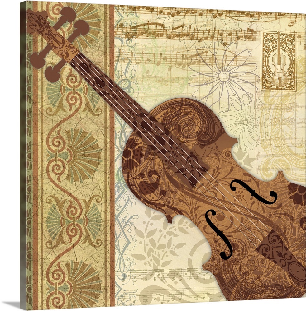 Musical Instrument - Violin Wall Art, Canvas Prints, Framed Prints ...