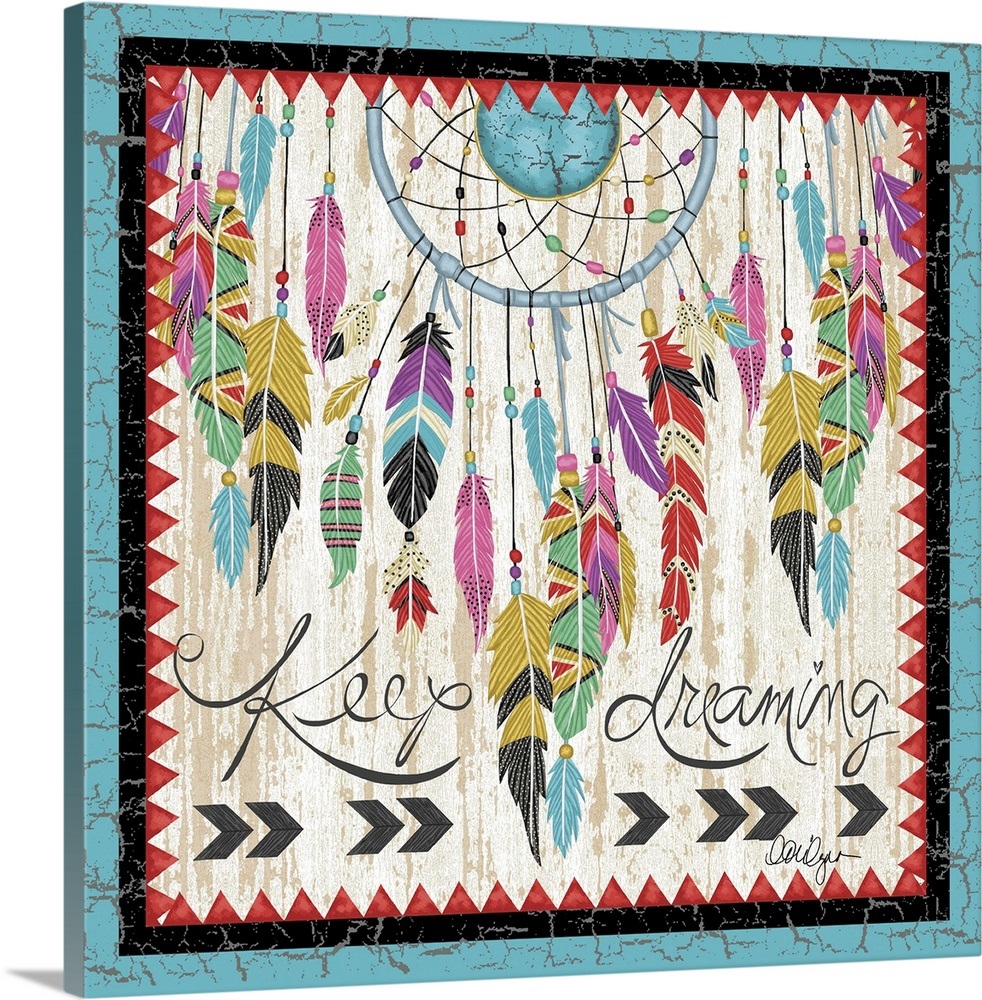 Native American - Dreamcatcher Wall Art, Canvas Prints, Framed Prints ...