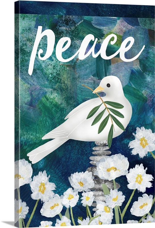 Peace Dove Wall Art, Canvas Prints, Framed Prints, Wall Peels | Great ...