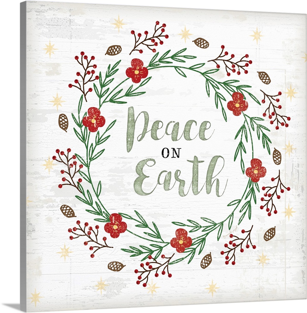 Peace on Earth Wall Art, Canvas Prints, Framed Prints, Wall Peels ...
