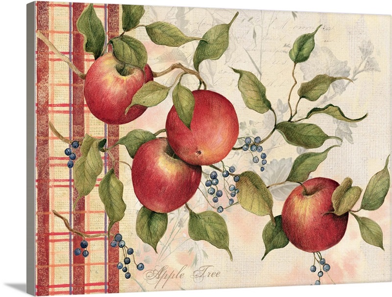 Plaid Apple | Great Big Canvas