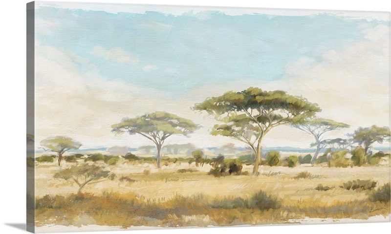 Safari Landscape Wall Art, Canvas Prints, Framed Prints, Wall Peels ...