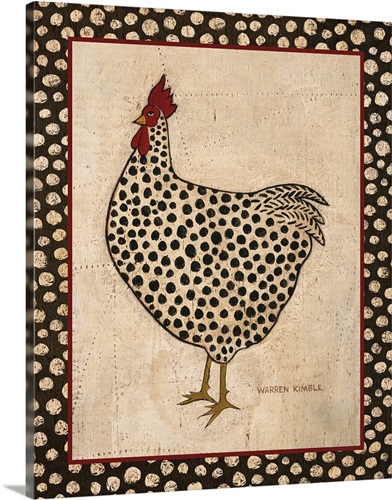 Spotted Chicken | Great Big Canvas