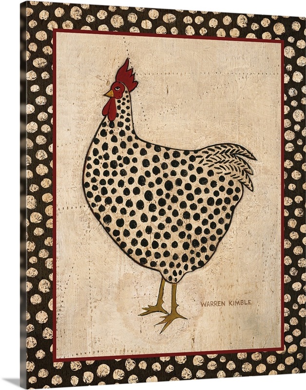 Spotted Chicken | Great Big Canvas