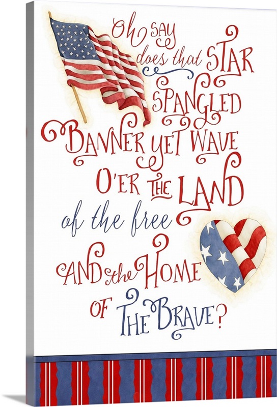 Star Spangled Banner | Great Big Canvas