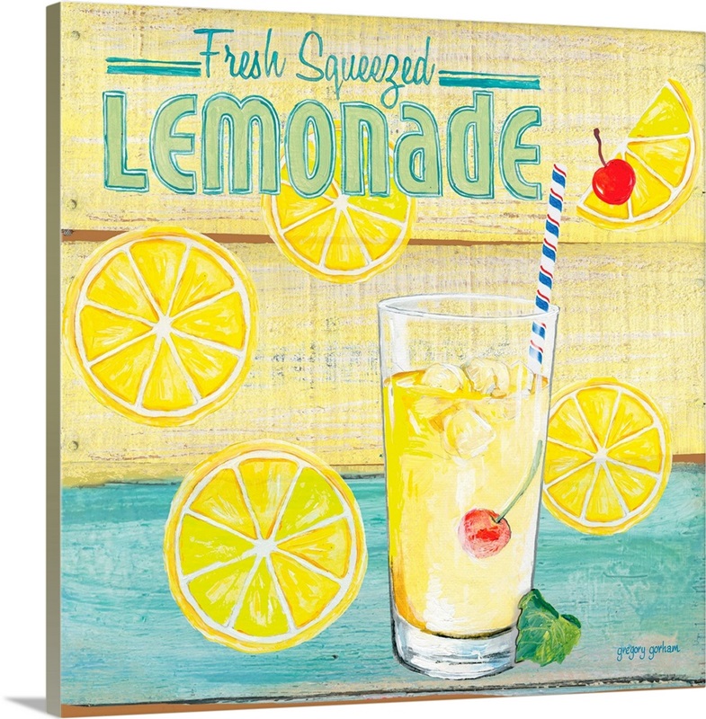 Summer Treats - Lemonade | Great Big Canvas