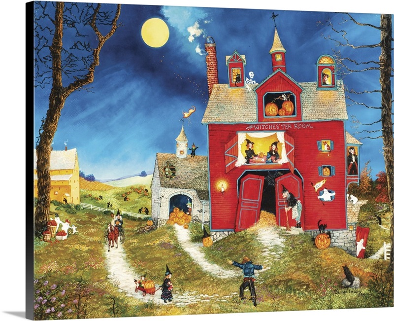 The Witches Tea Room | Great Big Canvas