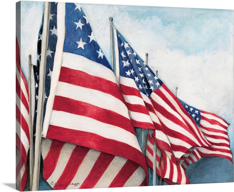 Waving Flags | Great Big Canvas