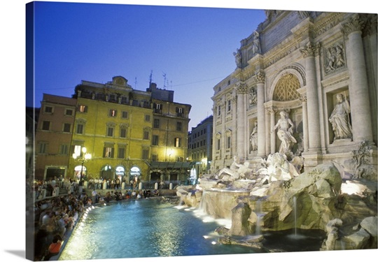 Rome, Latium Region, Italy Photo Canvas Print | Great Big Canvas