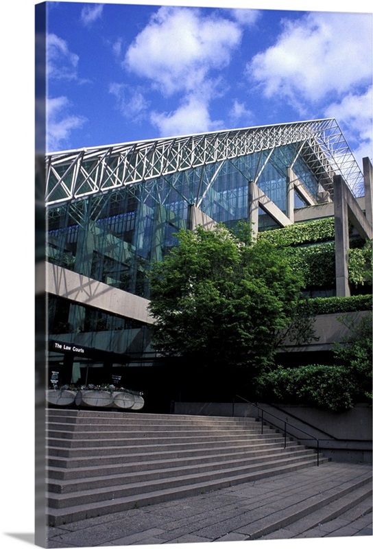 Canada, British Columbia, Vancouver. The Law Courts building | Great ...
