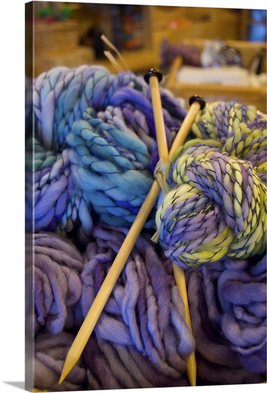 Canada, New Brunswick, Lakeburn. London-Wul Economusee. Typical wool ...