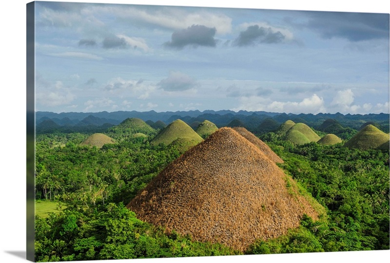 Chocolate Hills, Bohol, Philippines | Great Big Canvas