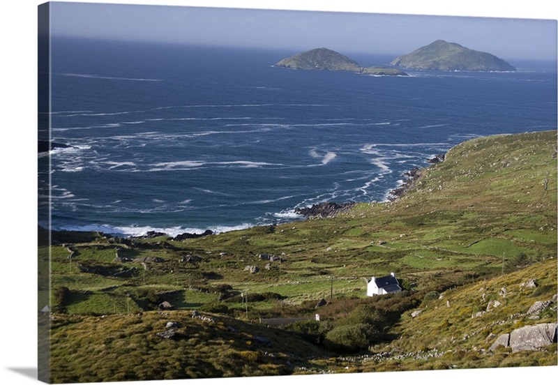 Dingle Peninsula Coastline, Ireland, Cliffs, Waves | Great Big Canvas