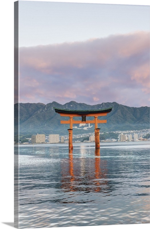 Floating Torii Gate Wall Art, Canvas Prints, Framed Prints, Wall Peels ...