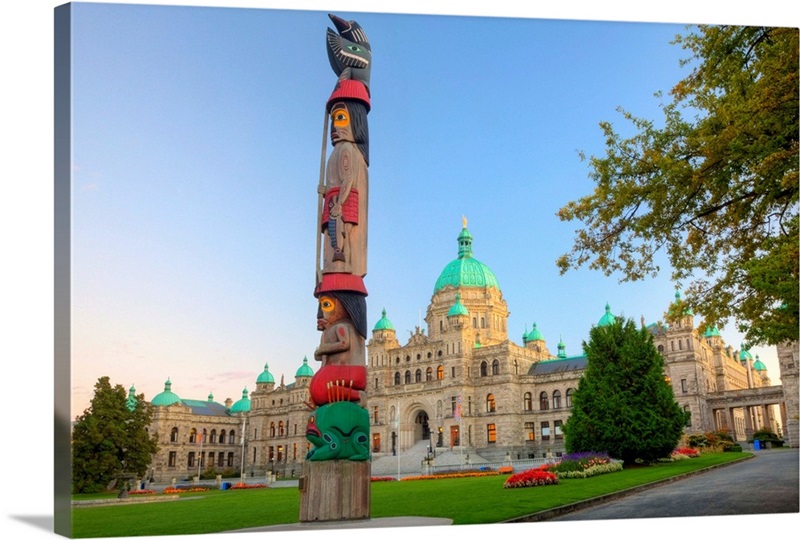Government Building, Victoria, British Columbia, Canada | Great Big Canvas