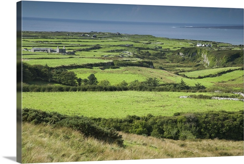 Irish Countryside, Ireland, Farms, Landscape, Scenic | Great Big Canvas