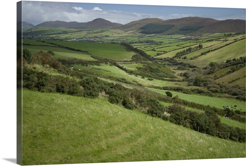 Irish Countryside, Ireland, Farms, Landscape, Scenic, Hills, Valley ...