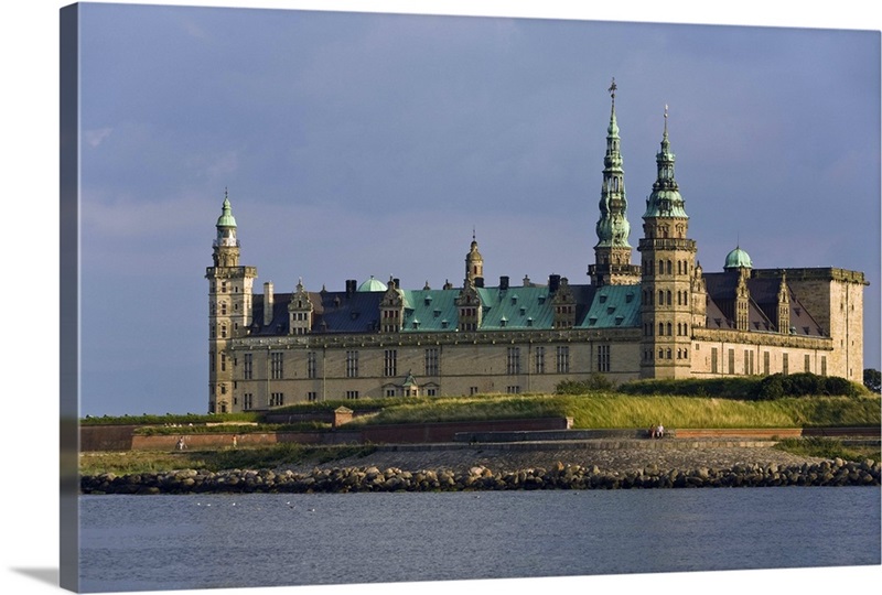 Kronborg Castle, setting for Shakespeare's Hamlet, Helsingor, Zealand ...