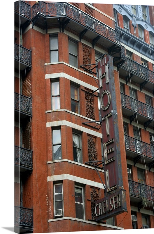 NYC, Manhattan. The Hotel Chelsea (aka the Chelsea Hotel) | Great Big ...