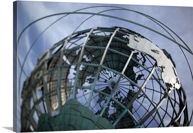 NYC, Queens, World's Fair Unisphere | Great Big Canvas
