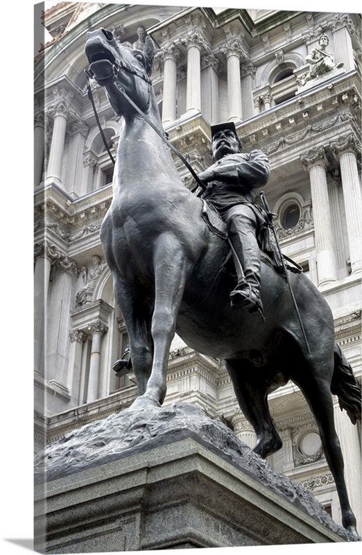 Pennsylvania, Philadelphia, City Hall and Statue | Great Big Canvas