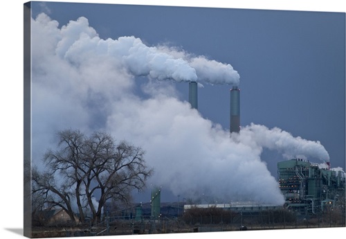 Power plant, Northern Arizona | Great Big Canvas