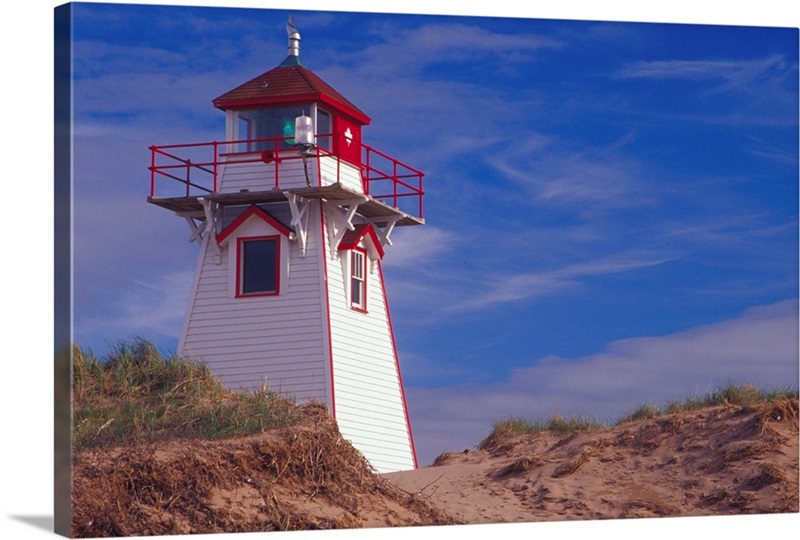 Prince Edward Island, The Covehead lighthouse | Great Big Canvas