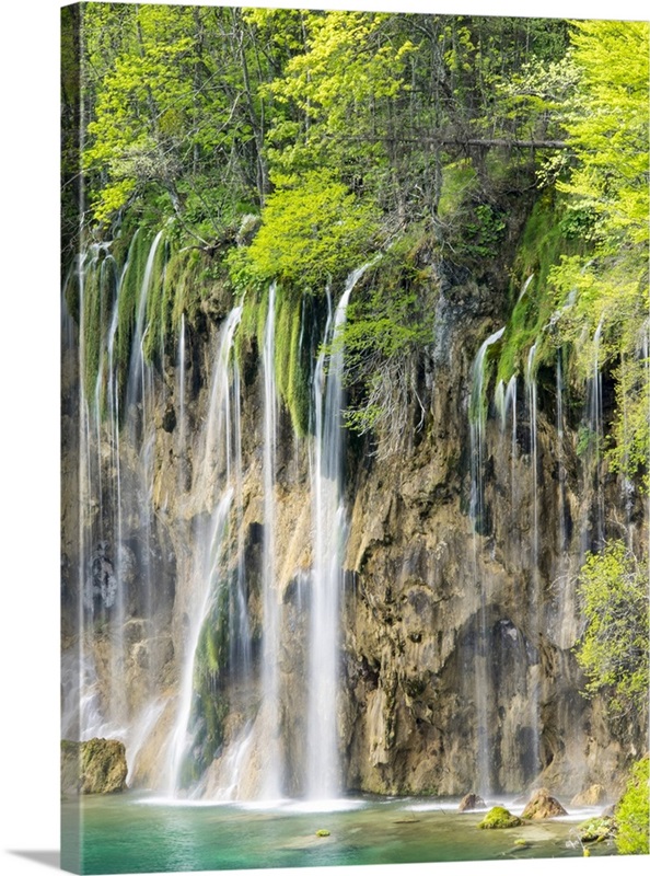 The Plitvice Lakes In The National Park Plitvicka Jezera In Croatia ...