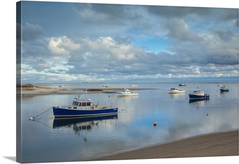 USA, Massachusetts, Cape Cod, Chatham, Chatham Harbor At Dusk | Great ...