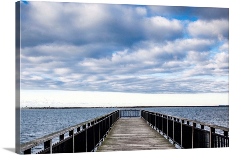 USA, Western New York, Buffalo, Lake Erie Harborfront Pier | Great Big ...
