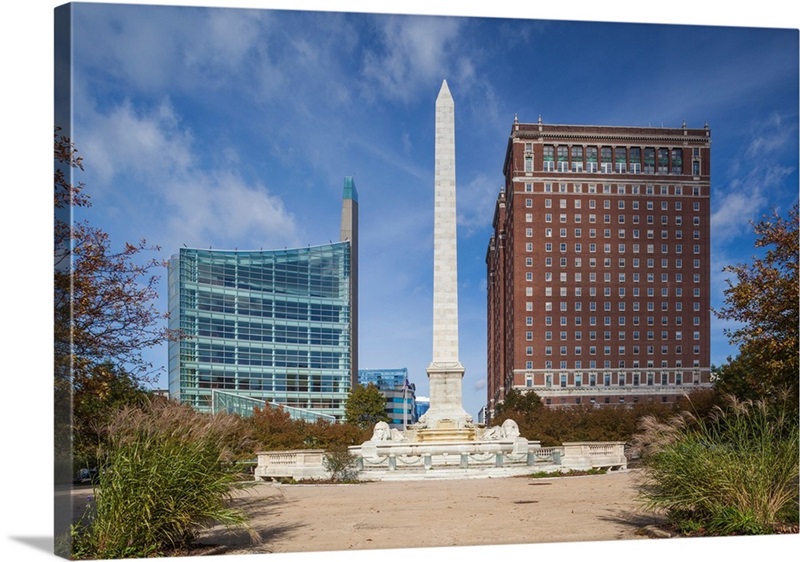 Usa, Western New York, Buffalo, Niagara Square | Great Big Canvas