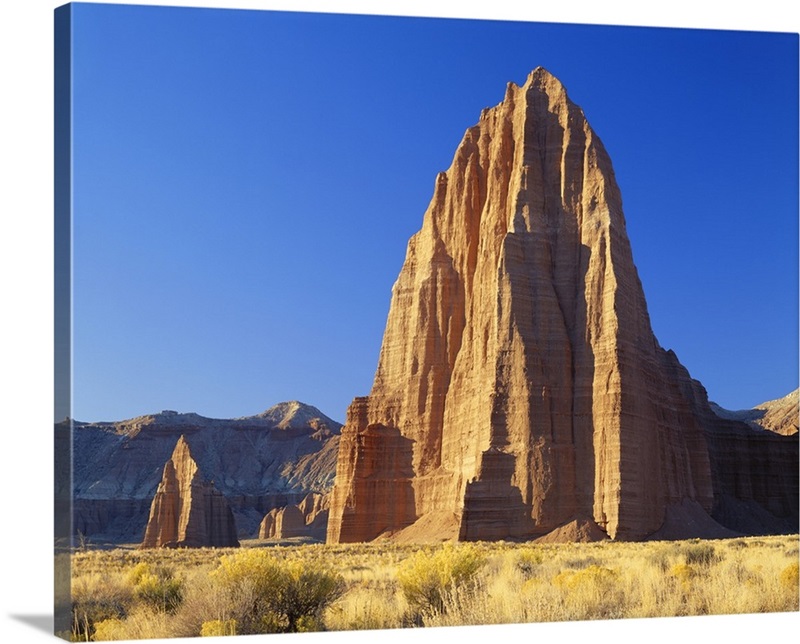 Utah, Colorado Plateau, formation of plateau in Capitol Reef National ...