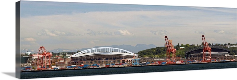Washington, Seattle, Quest Field and Safeco Field | Great Big Canvas