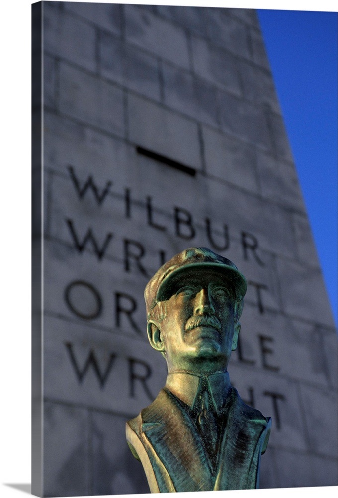Wright Brothers National Memorial, Kitty Hawk, Outer Banks, NC Wall Art ...