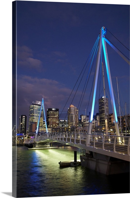 Wynyard Crossing bridge, Viaduct Harbour, Auckland, New Zealand | Great ...