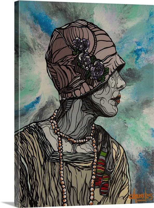 Flapper I Wall Art, Canvas Prints, Framed Prints, Wall Peels | Great ...