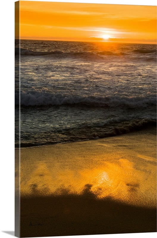 Sunset Surf At Carmel California | Great Big Canvas