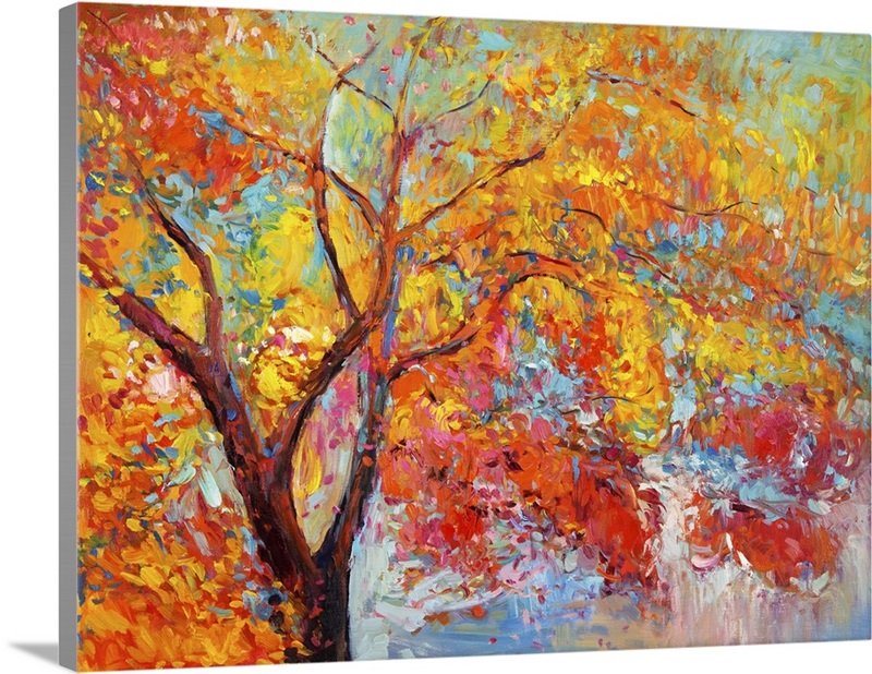 Autumn Tree Wall Art, Canvas Prints, Framed Prints, Wall Peels | Great ...