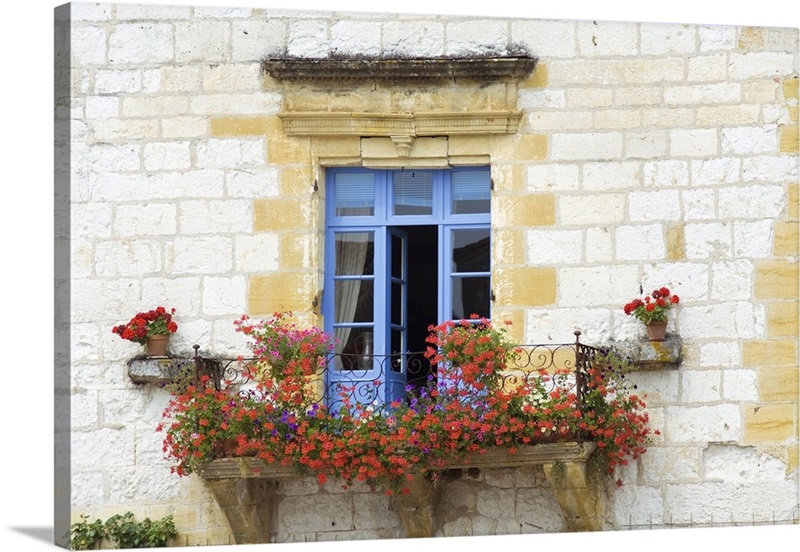 Beautiful Mediterranean Window Wall Art, Canvas Prints, Framed Prints ...