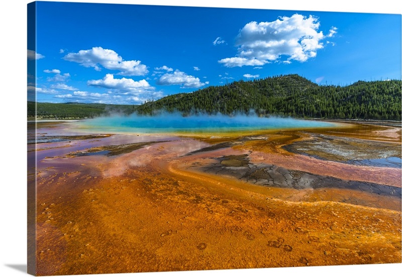 Grand Prismatic Yellowstone National Park | Great Big Canvas
