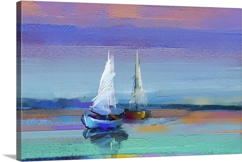 Impressionist Seascape | Great Big Canvas