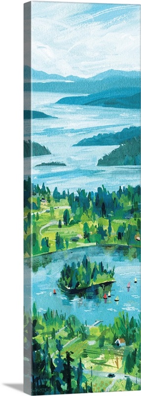 View From Mount Erie, WA | Great Big Canvas