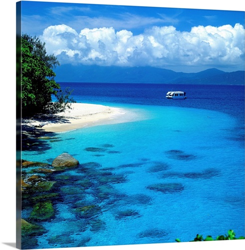 Australia, Queensland, Great Barrier Reef, Fitzroy Island | Great Big ...