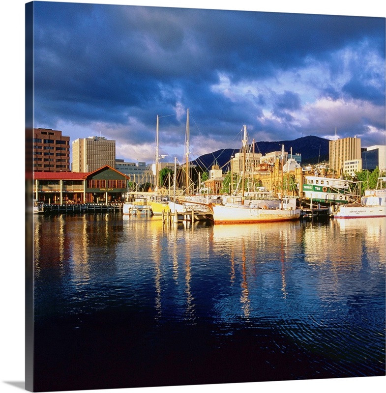 Australia, Tasmania, Hobart, harbor | Great Big Canvas